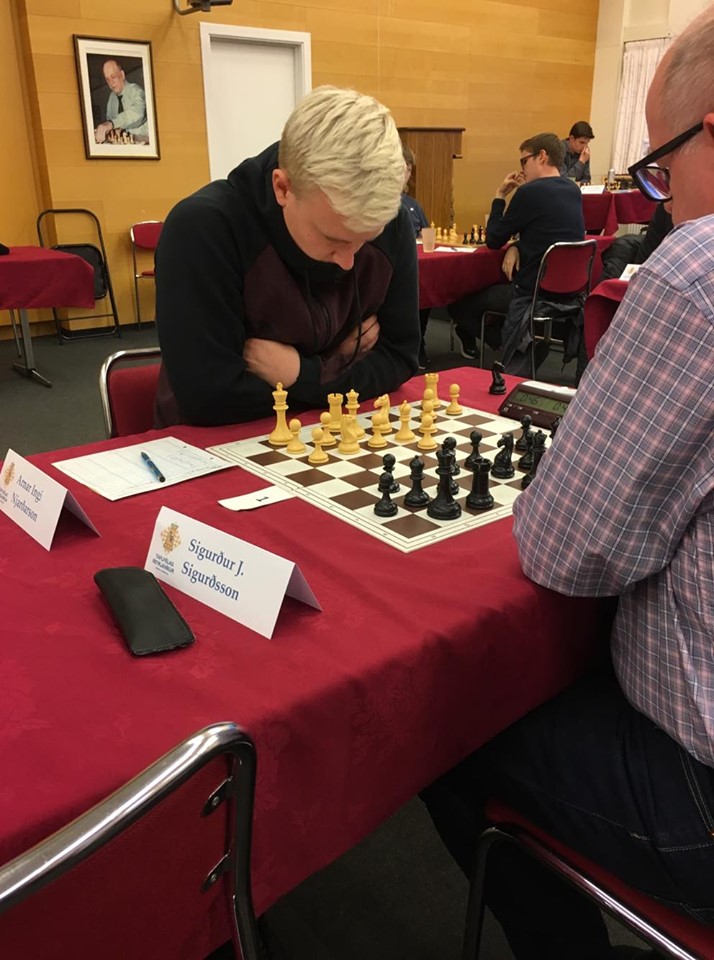 Hjörvar, Guðmundur og Arnar Ingi með fullt hús eftir þrjár umferðir í ...